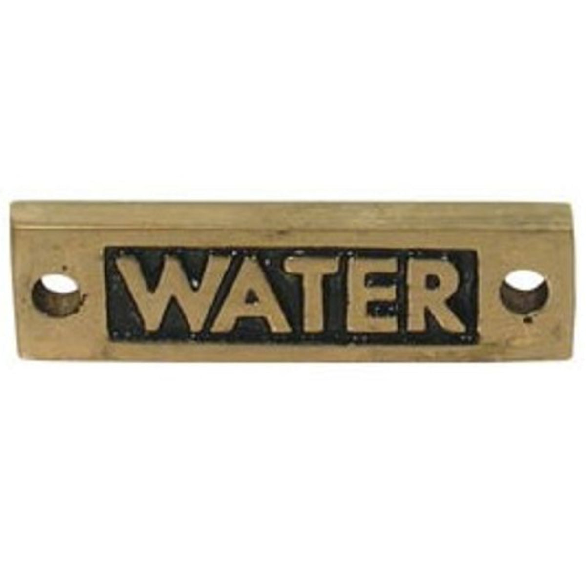 AG Water - Oblong Name Plate Brass – PROTEUS MARINE