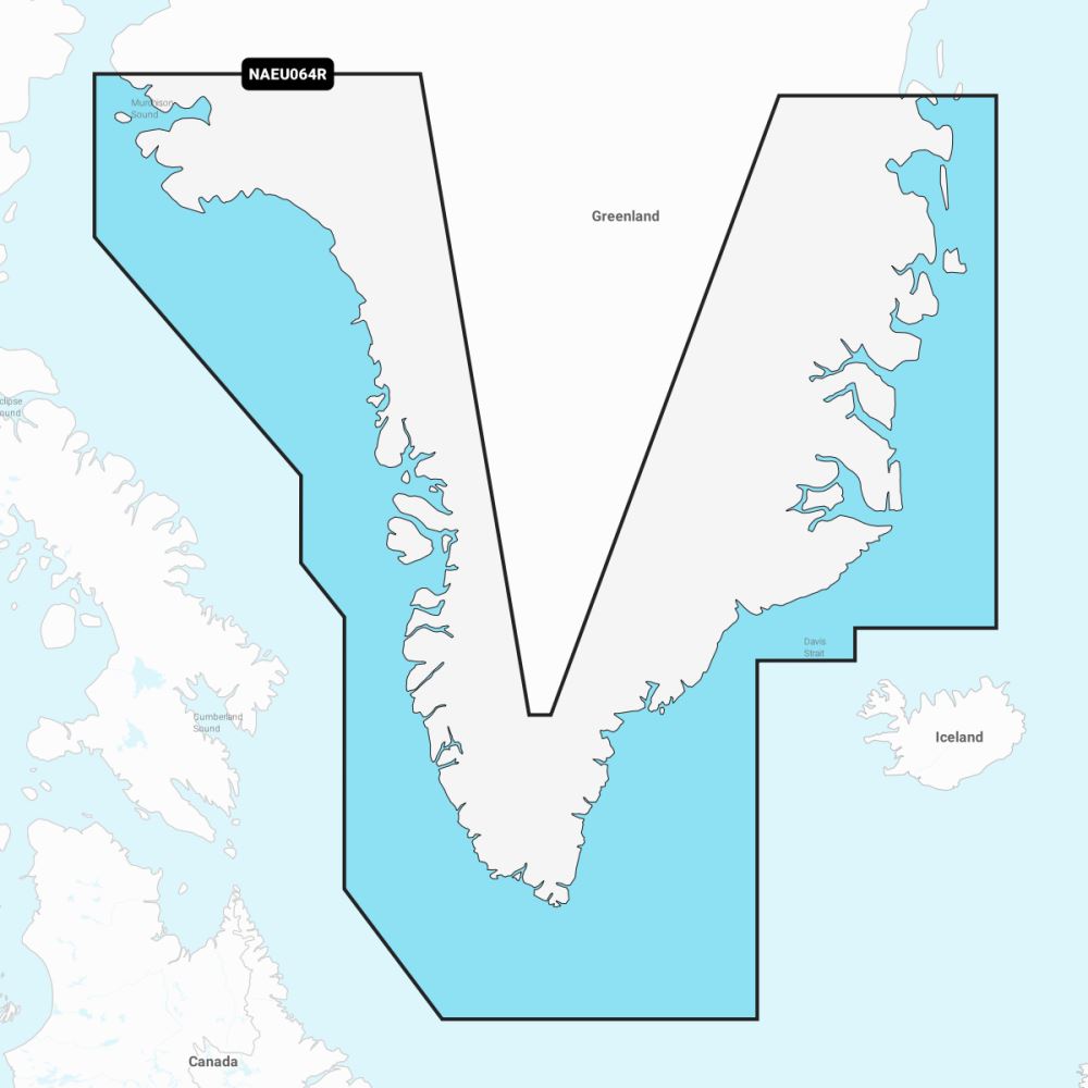 Navionics+ Regular Chart: EU064R - Greenland – PROTEUS MARINE